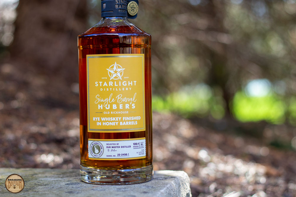Starlight Carl T. Huber’s Single Barrel Rye Finished in Honey Barrels ...