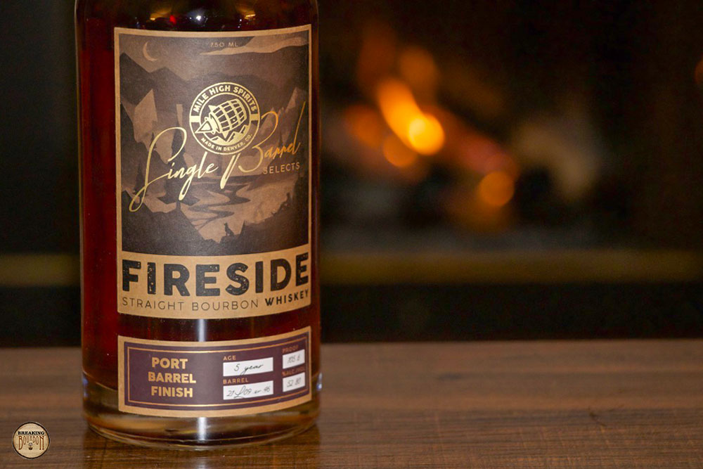 Fireside Single Barrel Bourbon Port Barrel Finish Review | Breaking Bourbon