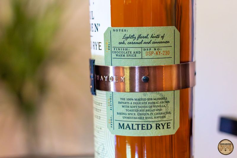 Basil Hayden Malted Rye Review | Breaking Bourbon