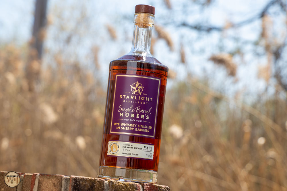 Starlight Old Rickhouse Rye Whiskey Finished in Sherry Barrels (Single ...