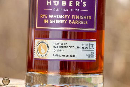 Starlight Old Rickhouse Rye Whiskey Finished in Sherry Barrels (Single ...