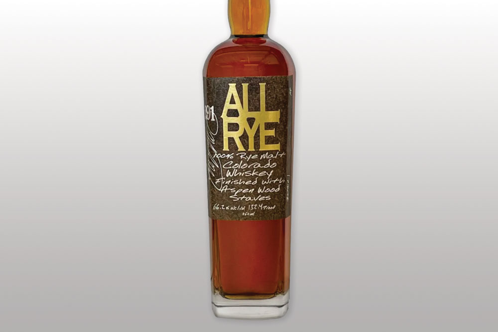 291 All Rye 100% Rye Malt Colorado Whiskey Batch 2 Review | Breaking ...