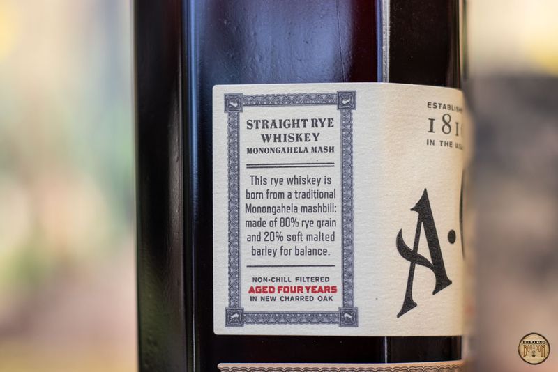 A. Overholt Straight Rye Review | Breaking Bourbon