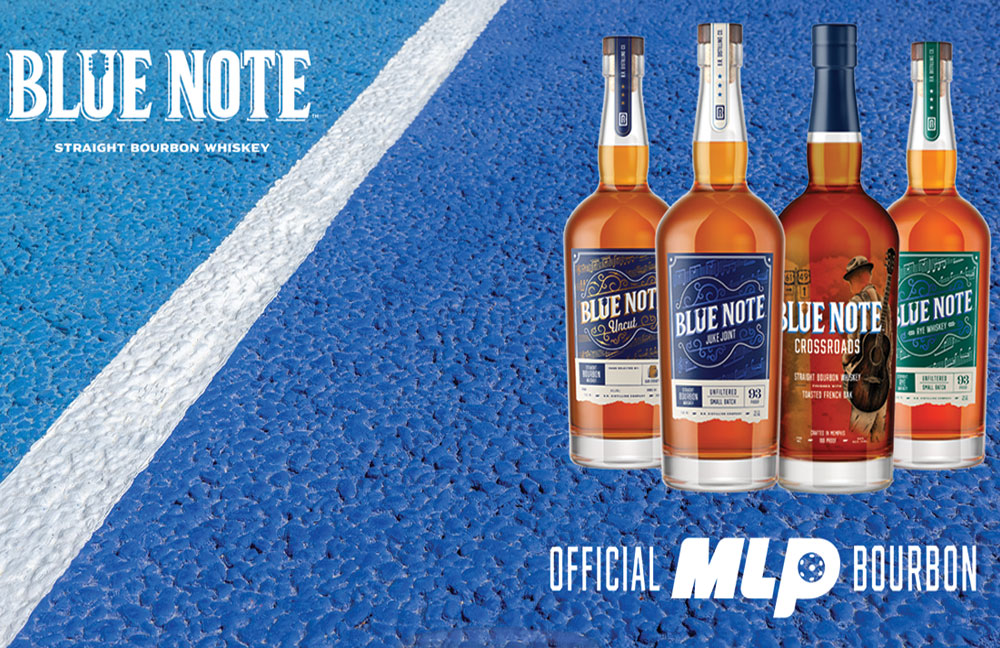 Press Release: Blue Note Named Official Bourbon of Major League Pickleball