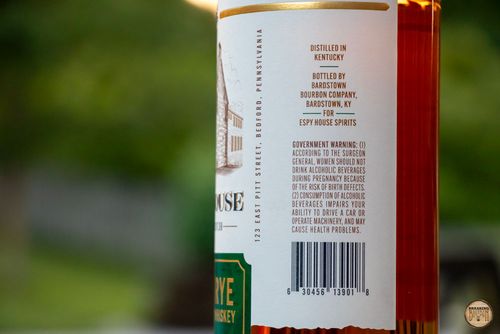 Espy House Rye Review | Breaking Bourbon