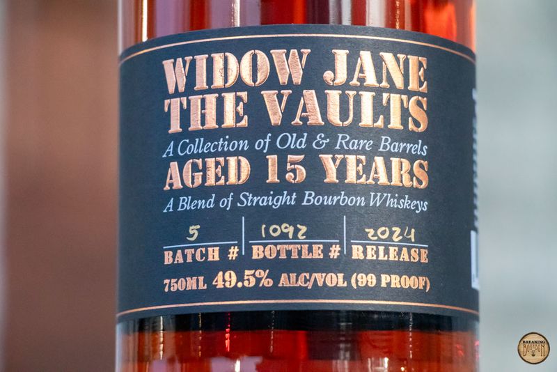 Widow Jane The Vaults (2024) Review | Breaking Bourbon