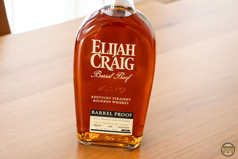 Elijah Craig Barrel Proof Bourbon (Batch A125) Review | Breaking Bourbon