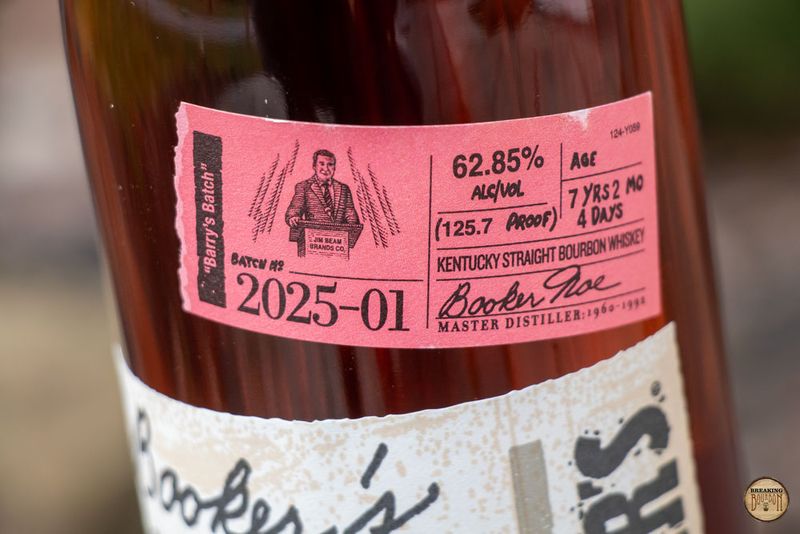 Booker’s Bourbon 2025-01 “Barry’s Batch” Review | Breaking Bourbon