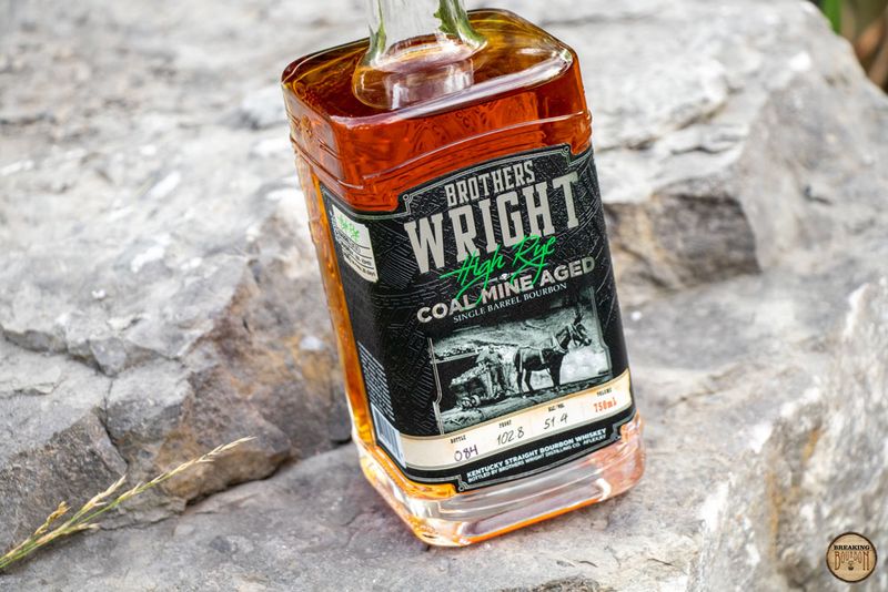 Brothers Wright Coal Mine Aged High Rye Bourbon Review | Breaking Bourbon