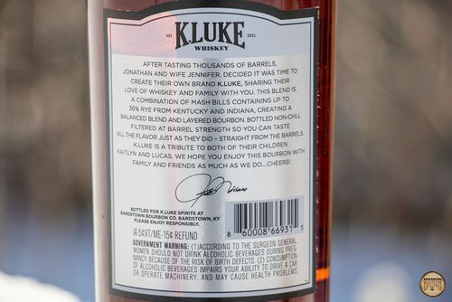 K.Luke Small Batch Barrel Strength Straight Bourbon (Batch 14) Review ...