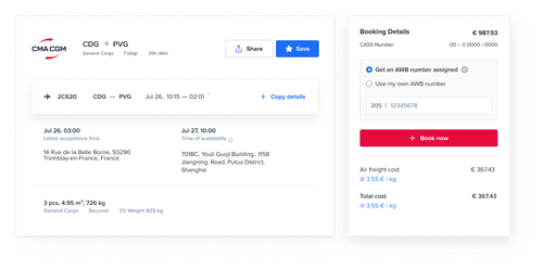 CMA CGM Schedules, Rates, Booking & Tracking