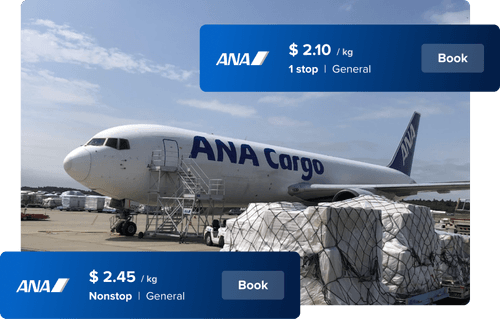ANA Cargo Schedules, Rates, Booking & Tracking
