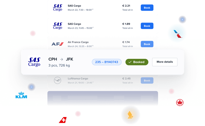 SAS Cargo Schedules, Rates, Booking & Tracking