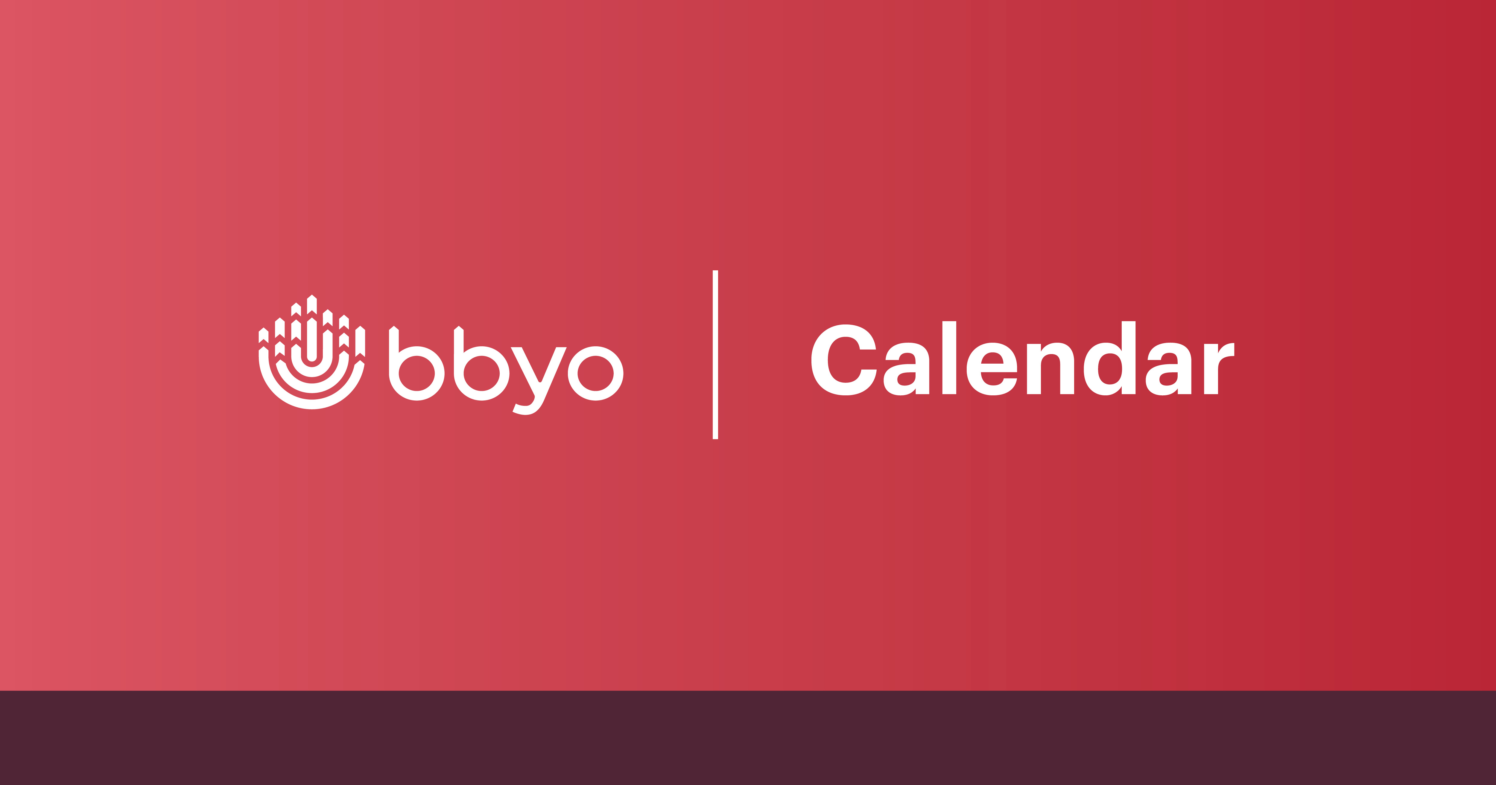 Movement Calendar | AZA & BBG