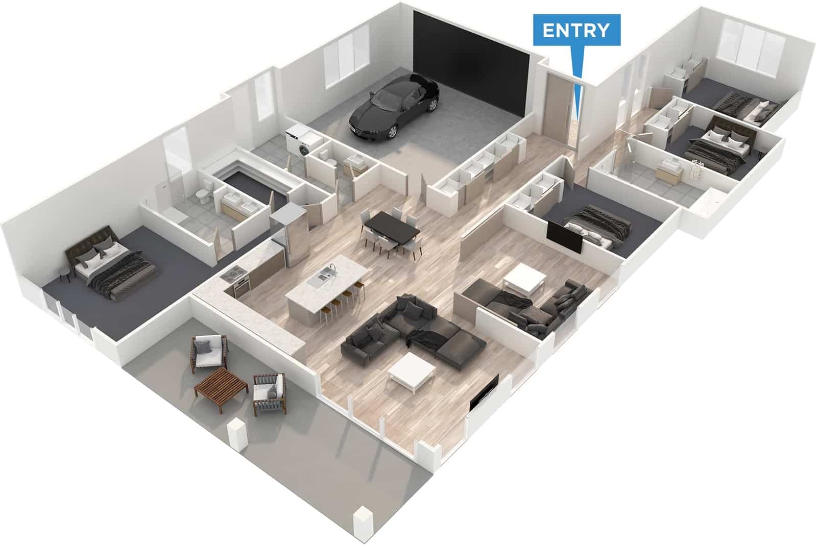 Beachwood | House Floor Plans | Sentinel Homes