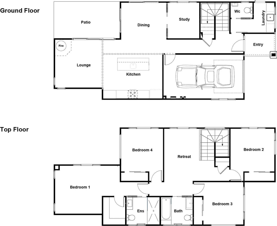 Tutuki | House Floor Plans | Sentinel Homes