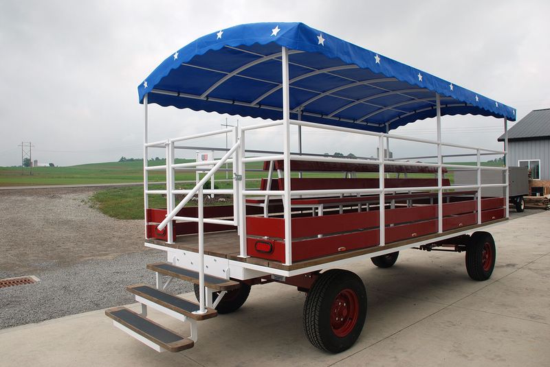 People Hauler Wagons - Trail Wagons | Weaver Wagons