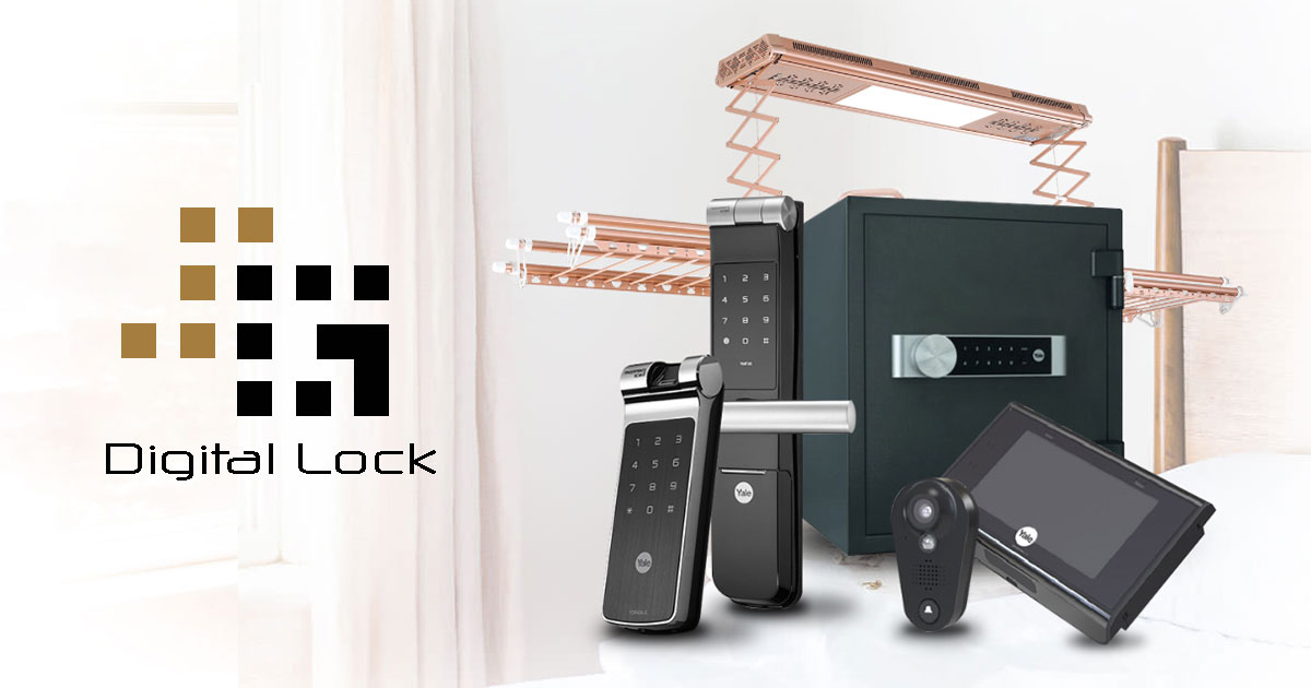 SG Digital Lock | Safe and Secure Home Security Solution