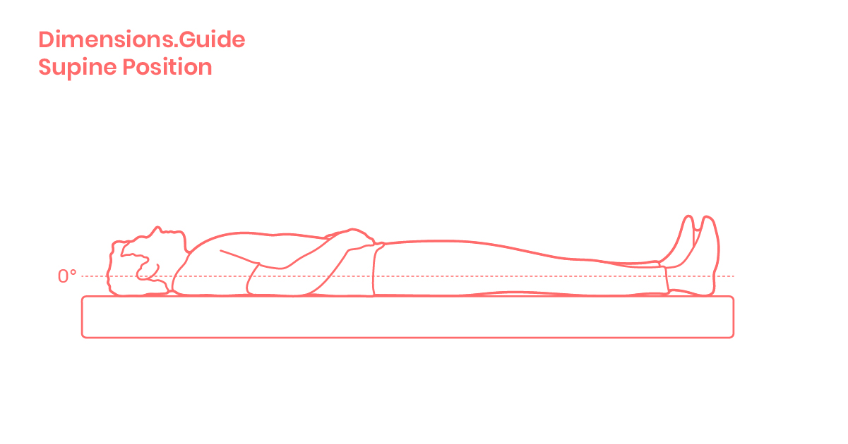 Supine Position Dimensions & Drawings | Dimensions.com