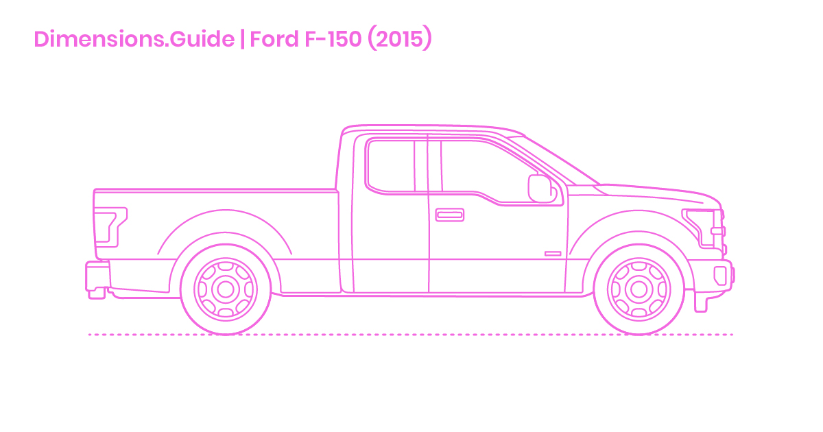 Ford F-150 (2015) Dimensions & Drawings | Dimensions.com