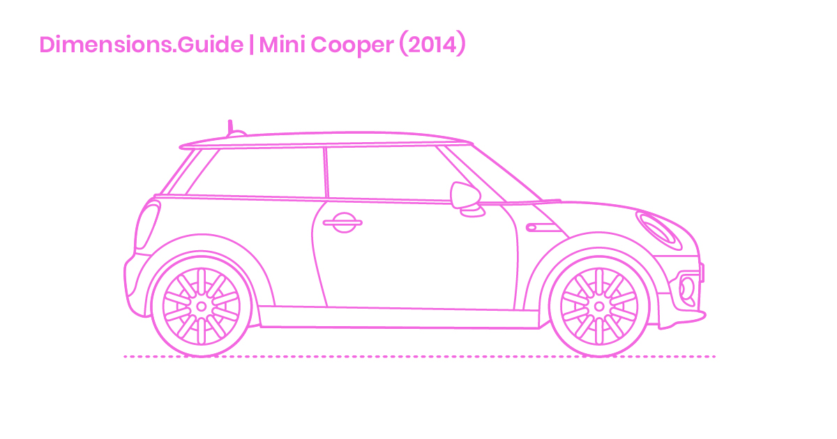 Mini Cooper (2014) Dimensions & Drawings | Dimensions.com