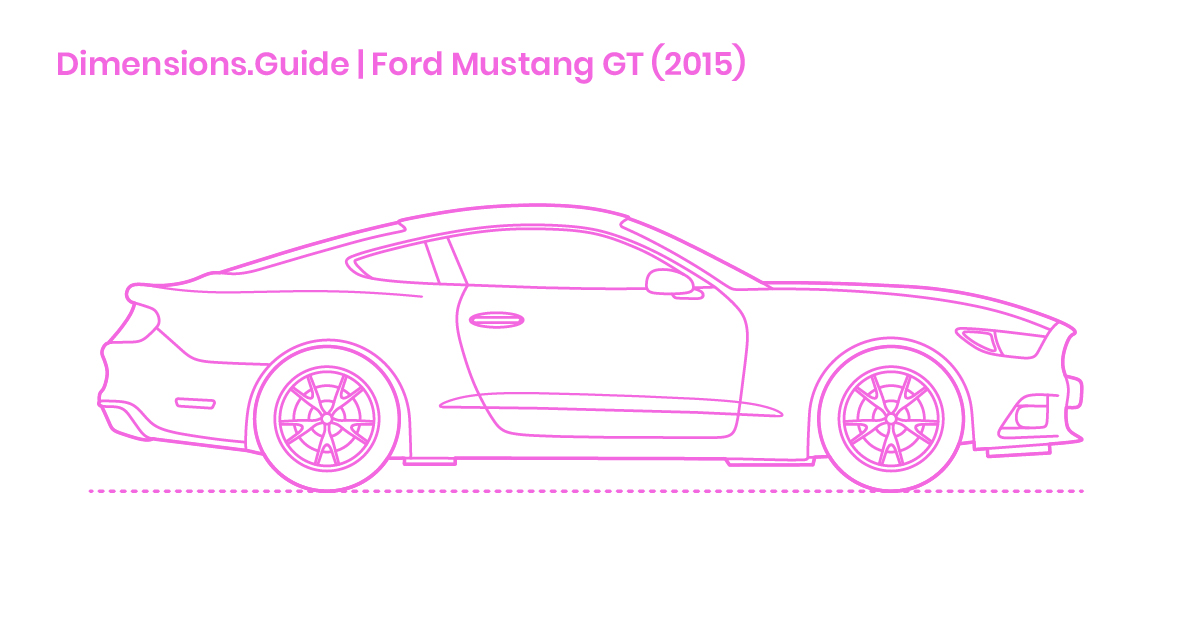 Ford Mustang GT (2015) Dimensions & Drawings | Dimensions.com