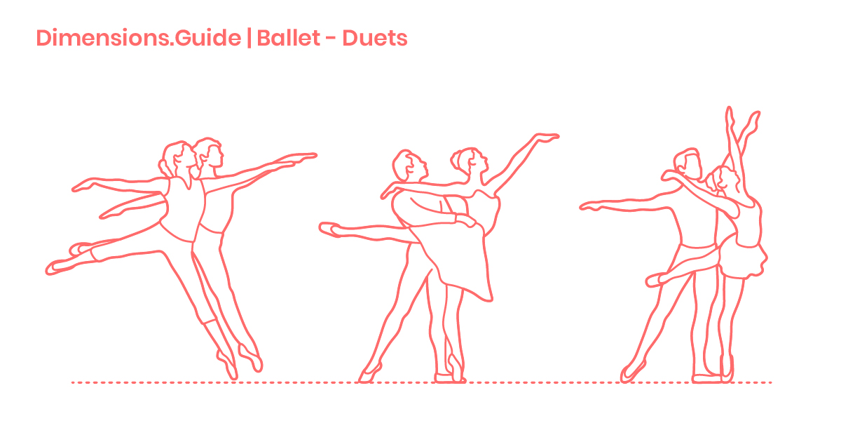 Ballet - Duets Dimensions & Drawings | Dimensions.com