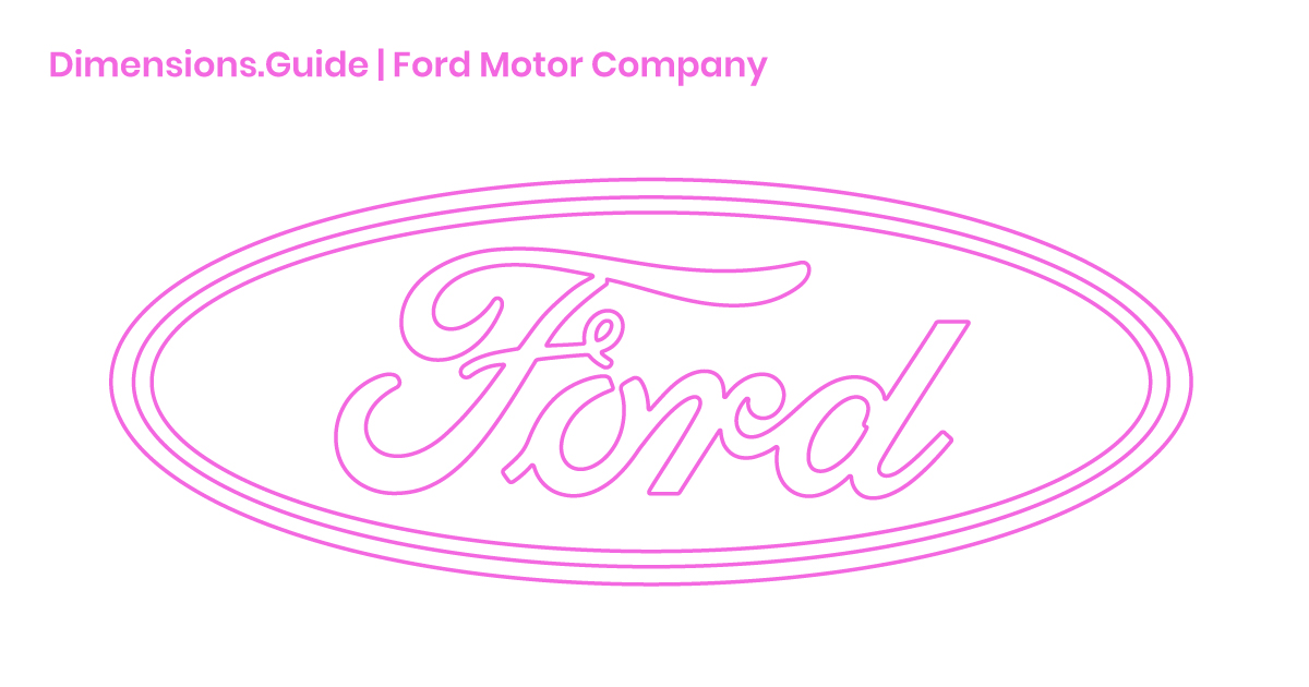 Ford Motor Company Dimensions & Drawings | Dimensions.com