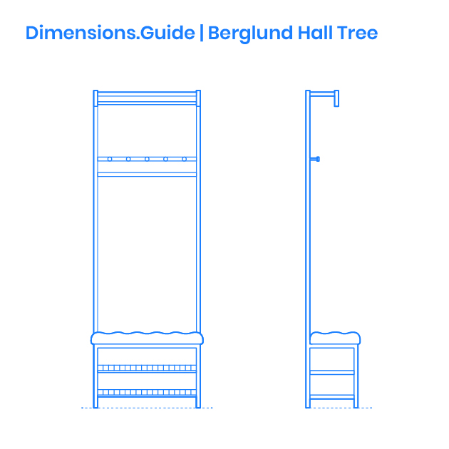 Berglund Hall Tree Dimensions & Drawings | Dimensions.com