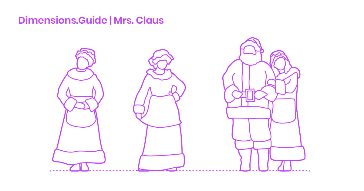 Mrs. Claus Dimensions & Drawings | Dimensions.com