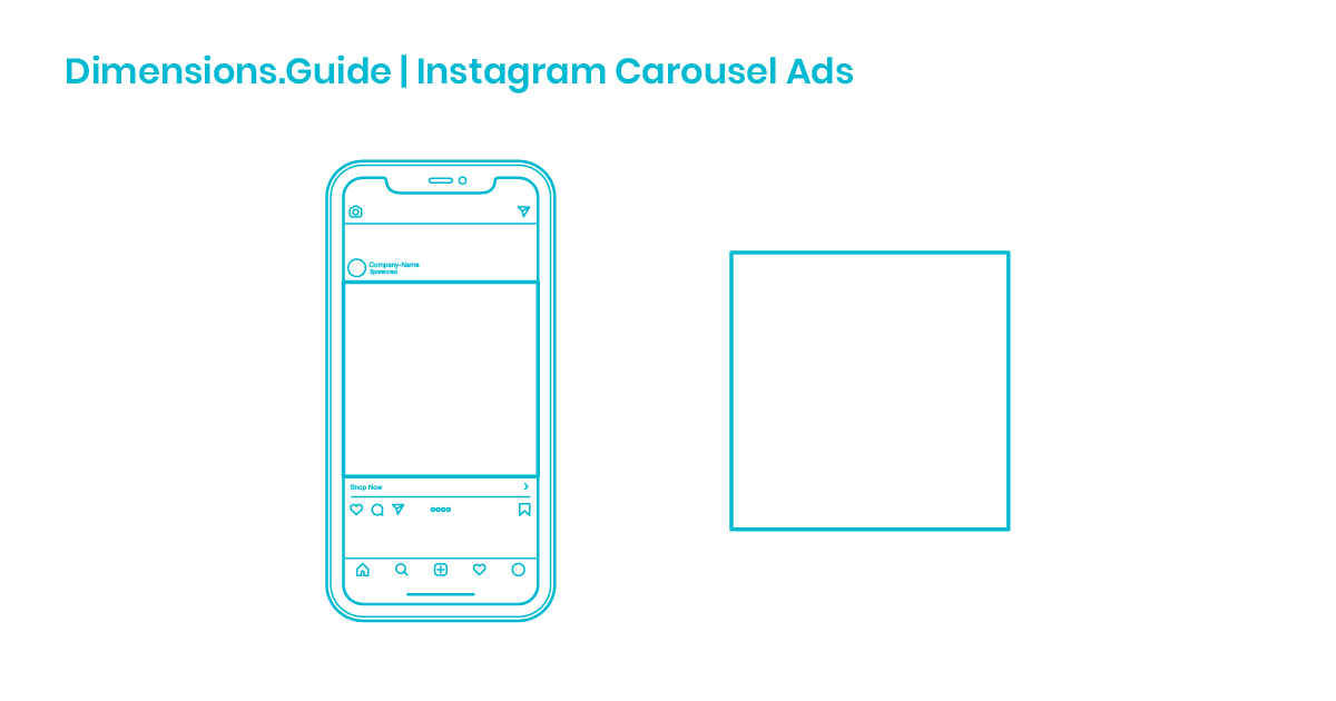 Instagram Carousel Ads Dimensions & Drawings | Dimensions.com