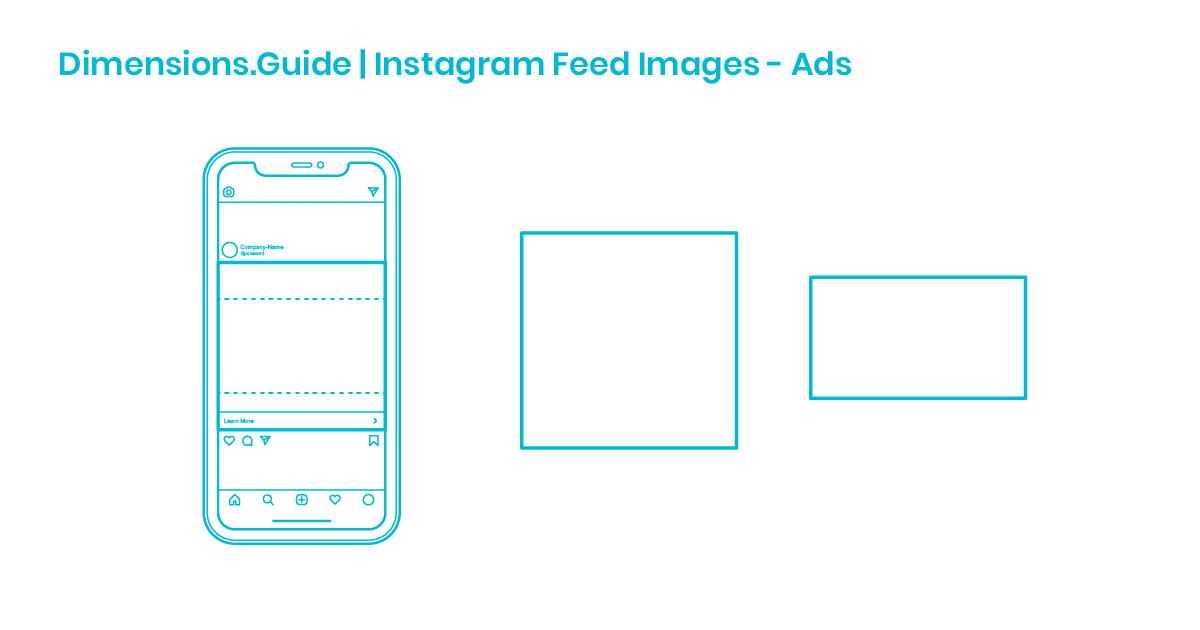 Instagram Feed Images - Ads Dimensions & Drawings | Dimensions.com