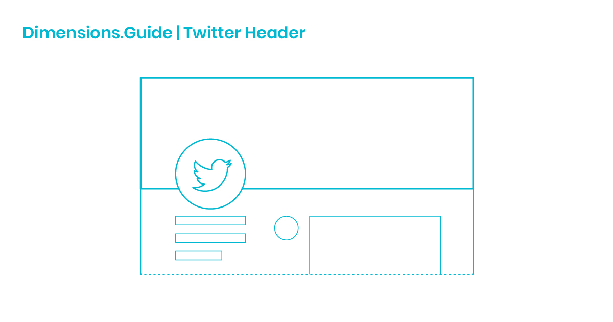 Twitter Header Dimensions & Drawings | Dimensions.com