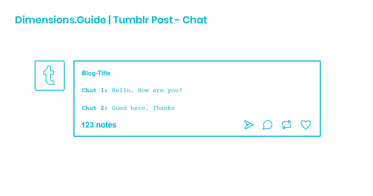 Tumblr Post - Chat Dimensions & Drawings | Dimensions.com