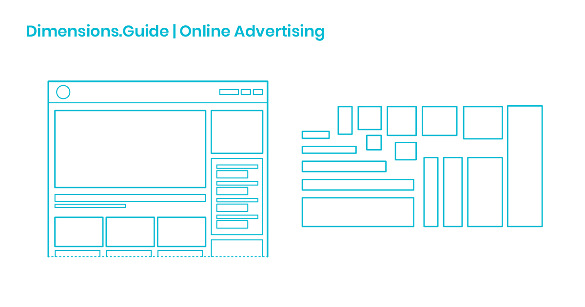 Online Advertising Dimensions & Drawings | Dimensions.com