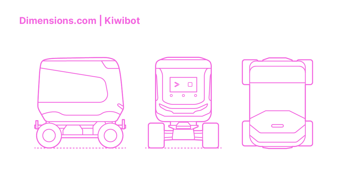 KiwiBot Dimensions & Drawings | Dimensions.com