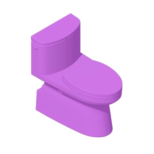 TOTO Drake Two-Piece Toilet Dimensions & Drawings | Dimensions.com