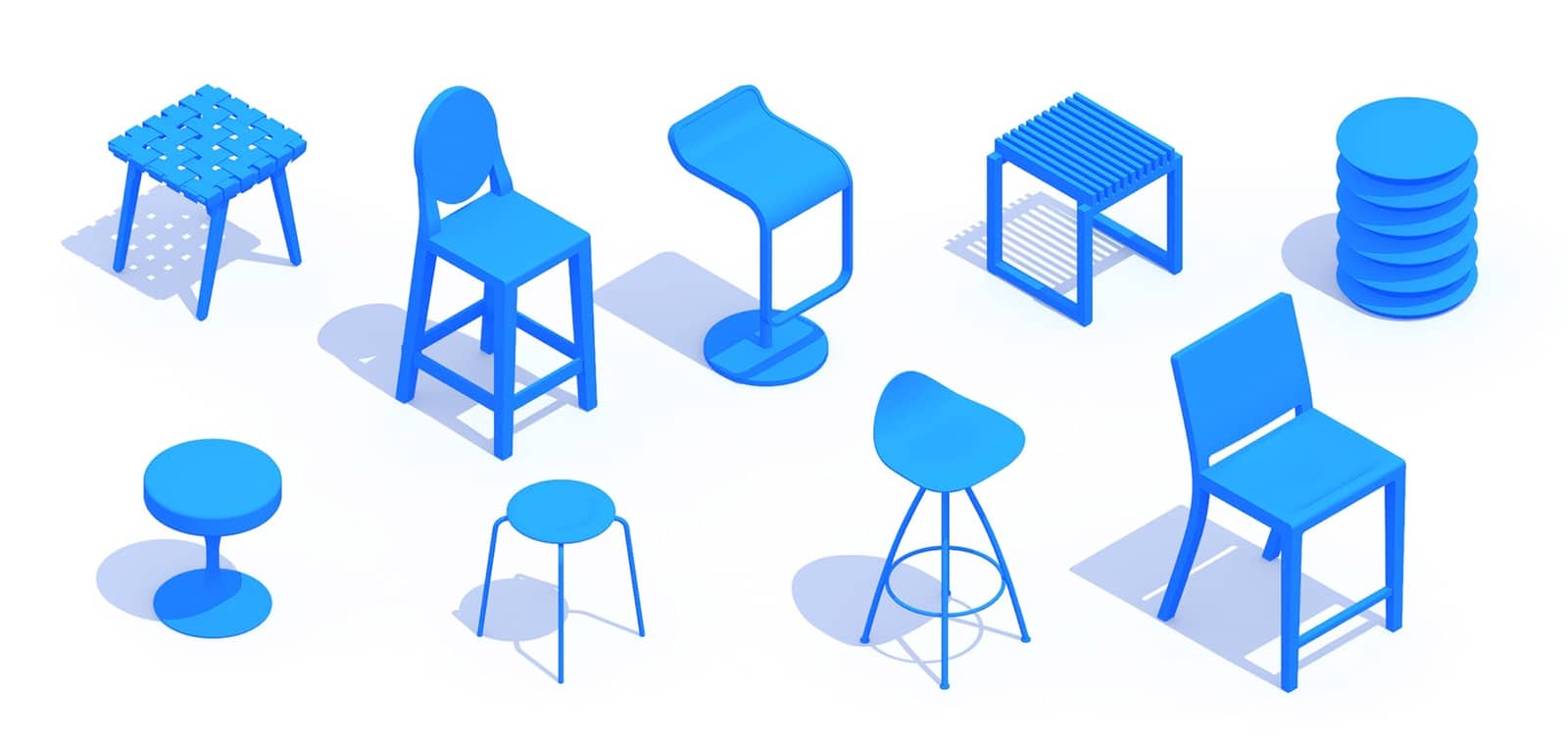 Stools Dimensions & Drawings | Dimensions.com