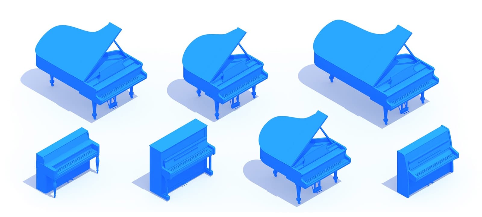 Pianos Dimensions & Drawings | Dimensions.com