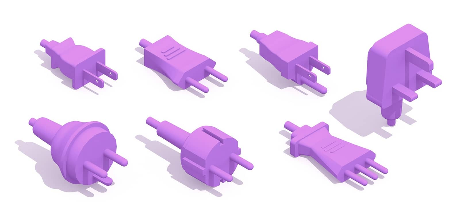 Electrical Plugs & Sockets Dimensions & Drawings | Dimensions.com