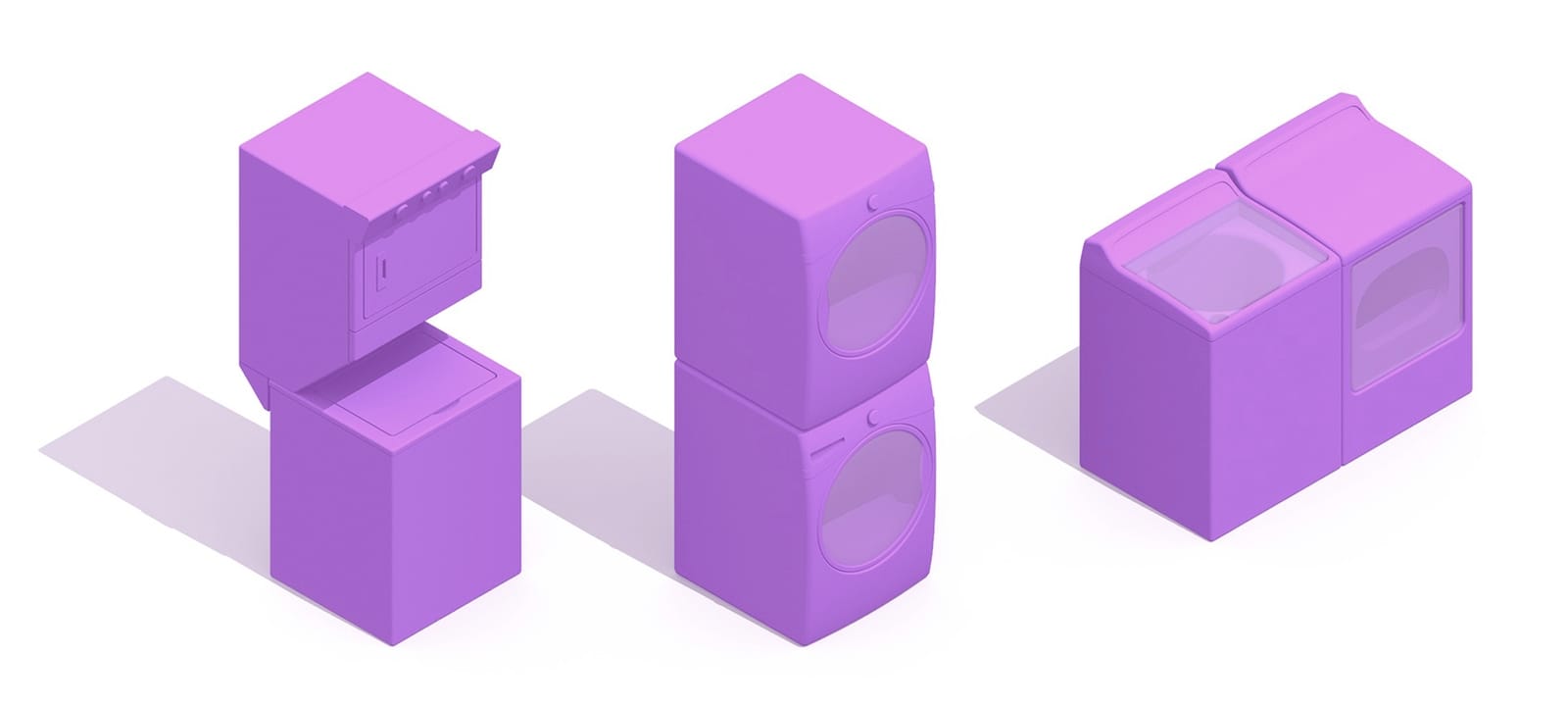 Washing Machines | Washers & Dryers Dimensions & Drawings | Dimensions.com