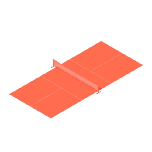Pickleball Net Dimensions & Drawings | Dimensions.com