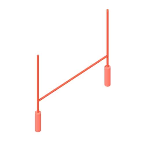 Pickleball Net Dimensions & Drawings | Dimensions.com