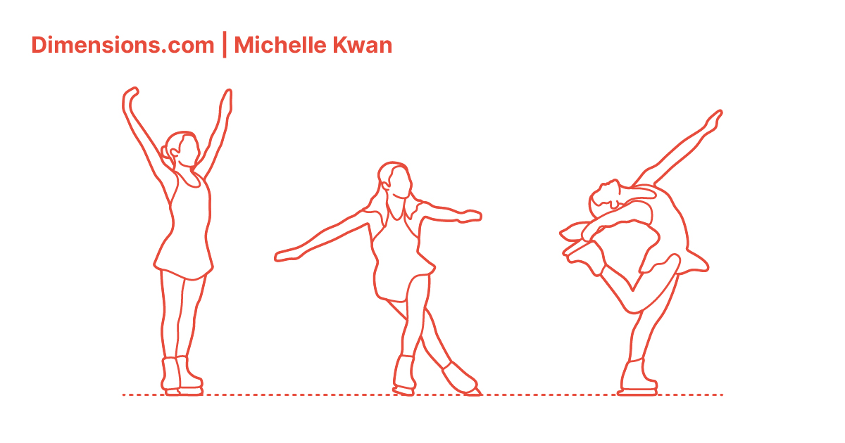 Michelle Kwan Dimensions & Drawings | Dimensions.com
