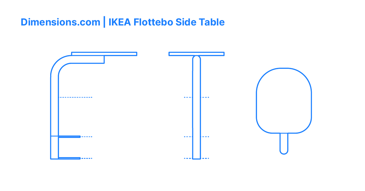 IKEA Flottebo Side Table Dimensions Drawings Dimensions