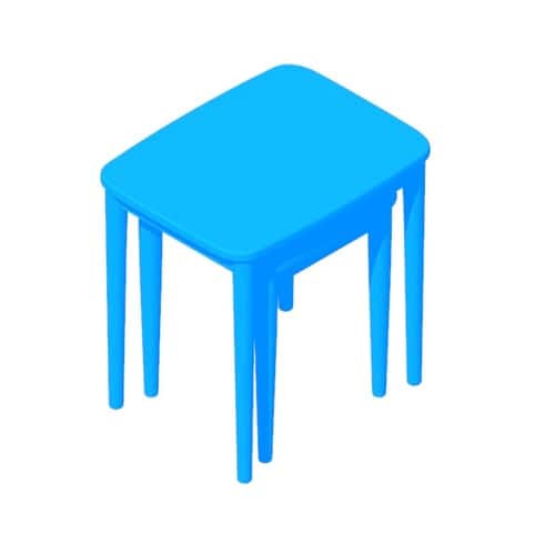 Café Tables Dimensions & Drawings | Dimensions.com