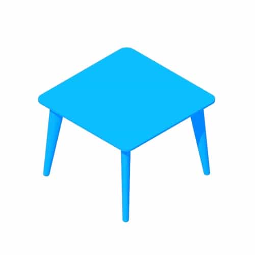 IKEA Lisabo Coffee Table - Square Dimensions & Drawings | Dimensions.com