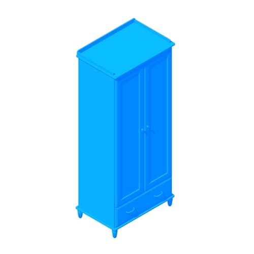 Armoires | Wardrobes Dimensions & Drawings | Dimensions.com