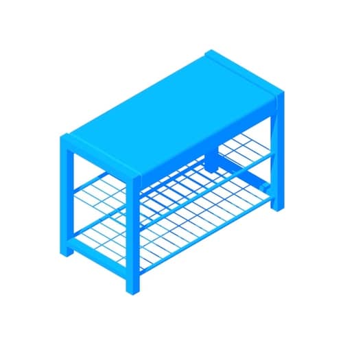 Sko Shoe Rack Dimensions & Drawings | Dimensions.com