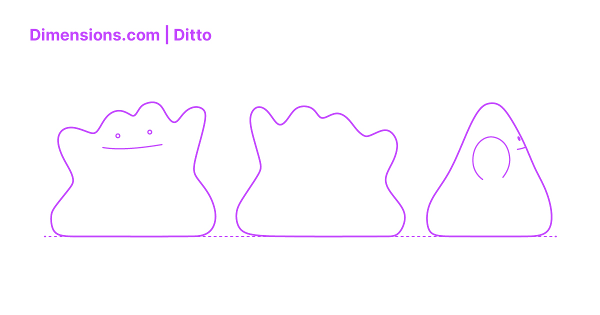 Ditto Dimensions & Drawings | Dimensions.com